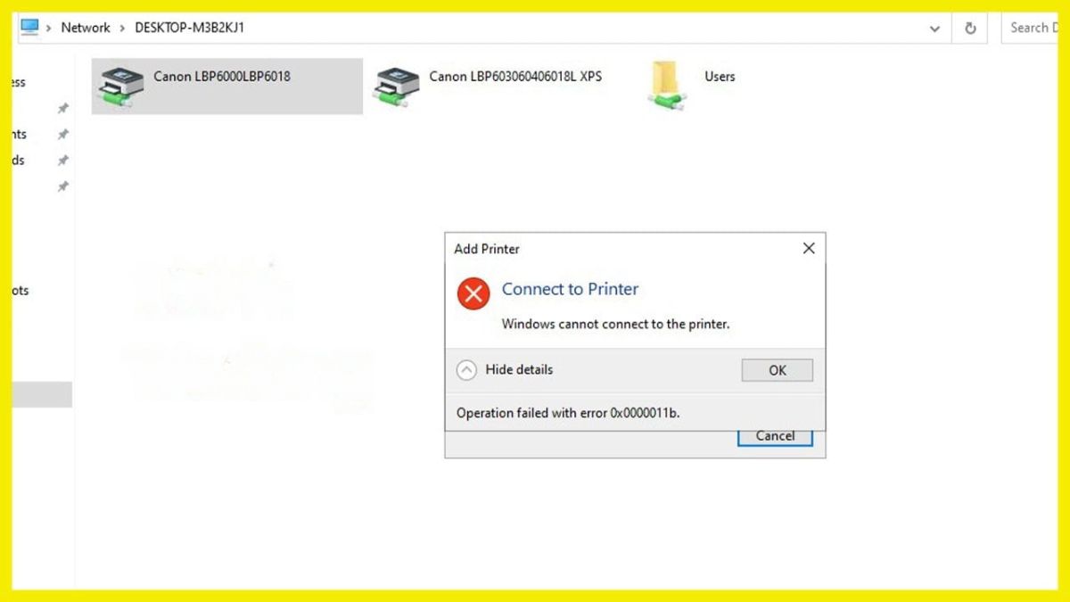 Lỗi 0x0000011b là gì? Hướng dẫn 10 cách khắc phục lỗi
